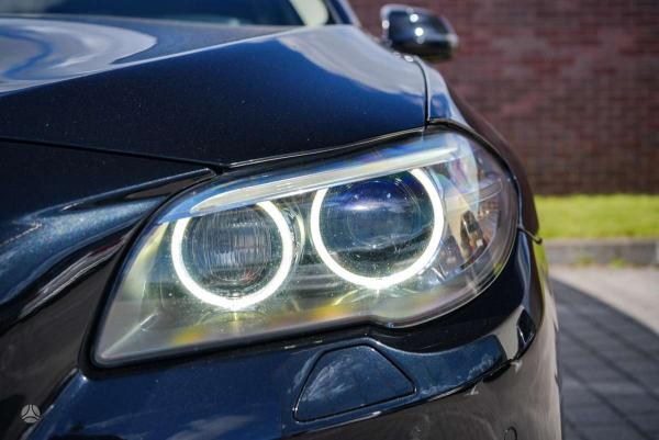 Black BMW 530 2014 in Marijampole, with an engine capacity of 2.99 L and mileage of 270 thousand km for 14250 €, photo 7 on AUTOMOTO.COM.LV