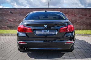 Black BMW 530 2014 in Marijampole, with an engine capacity of 2.99 L and mileage of 270 thousand km for 14250 €, photo 12 on AUTOMOTO.COM.LV