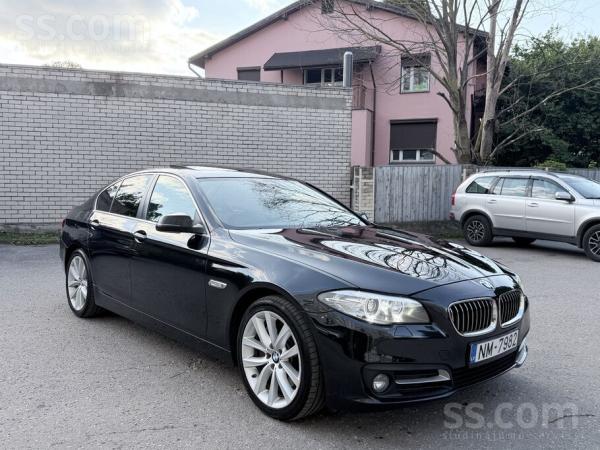 BMW 530 2014 in Riga on AUTOMOTO.COM.LV Black BMW 530 2014 in Riga, with an engine capacity of 3.00 L and mileage of 346 thousand km for 14200 €, photo 1 on AUTOMOTO.COM.LV