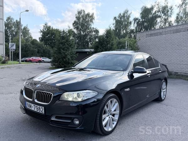 BMW 530 2014 in Riga on AUTOMOTO.COM.LV Black BMW 530 2014 in Riga, with an engine capacity of 3.00 L and mileage of 346 thousand km for 14200 €, photo 3 on AUTOMOTO.COM.LV