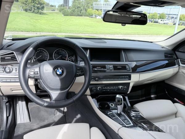 BMW 530 2014 in Riga on AUTOMOTO.COM.LV Black BMW 530 2014 in Riga, with an engine capacity of 3.00 L and mileage of 346 thousand km for 14200 €, photo 6 on AUTOMOTO.COM.LV