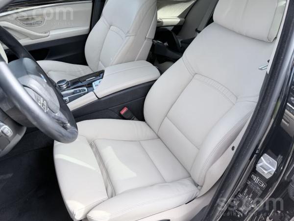 BMW 530 2014 in Riga on AUTOMOTO.COM.LV Black BMW 530 2014 in Riga, with an engine capacity of 3.00 L and mileage of 346 thousand km for 14200 €, photo 7 on AUTOMOTO.COM.LV