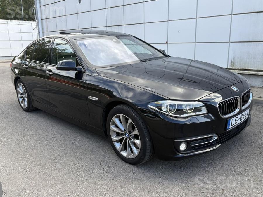 Melns BMW 530 2014 Rīga, ar dzinēja tilpumu 3.00 L un nobraukumu 0 tūkst. km par 16700 €, foto 1 vietnē AUTOMOTO.COM.LV