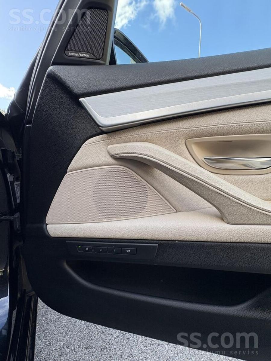 Melns BMW 530 2014 Rīga, ar dzinēja tilpumu 3.00 L un nobraukumu 0 tūkst. km par 16700 €, foto 17 vietnē AUTOMOTO.COM.LV