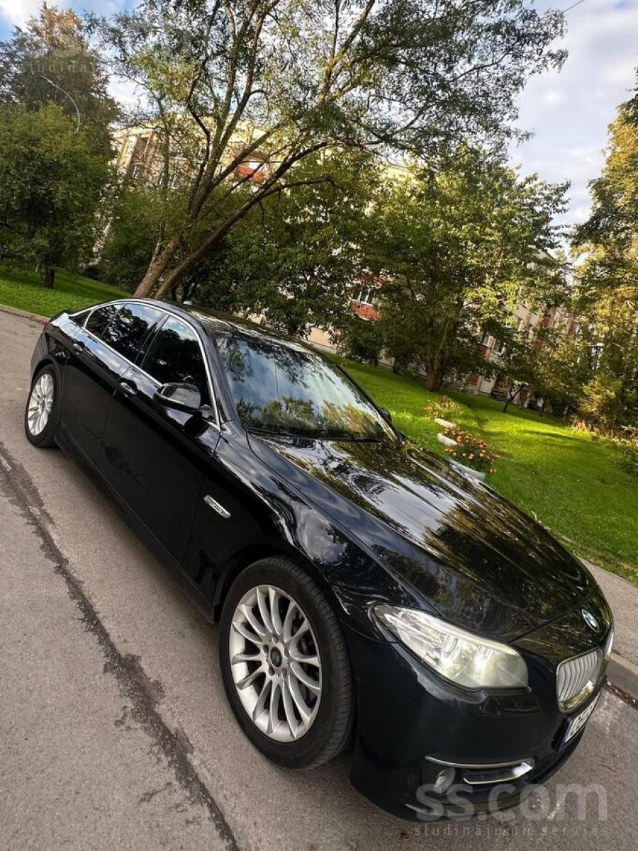 Melns BMW 530 2014 Rīga, ar dzinēja tilpumu 3.00 L un nobraukumu 257 tūkst. km par 14500 €, foto 1 vietnē AUTOMOTO.COM.LV