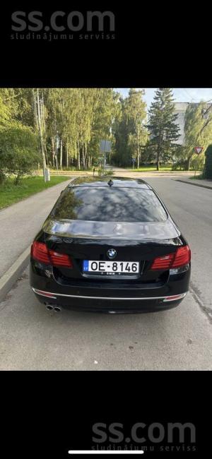 Melns BMW 530 2014 Rīga, ar dzinēja tilpumu 3.00 L un nobraukumu 257 tūkst. km par 14500 €, foto 3 vietnē AUTOMOTO.COM.LV