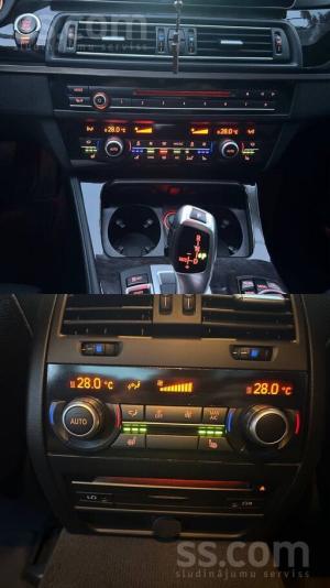 Melns BMW 530 2014 Rīga, ar dzinēja tilpumu 3.00 L un nobraukumu 257 tūkst. km par 14500 €, foto 12 vietnē AUTOMOTO.COM.LV