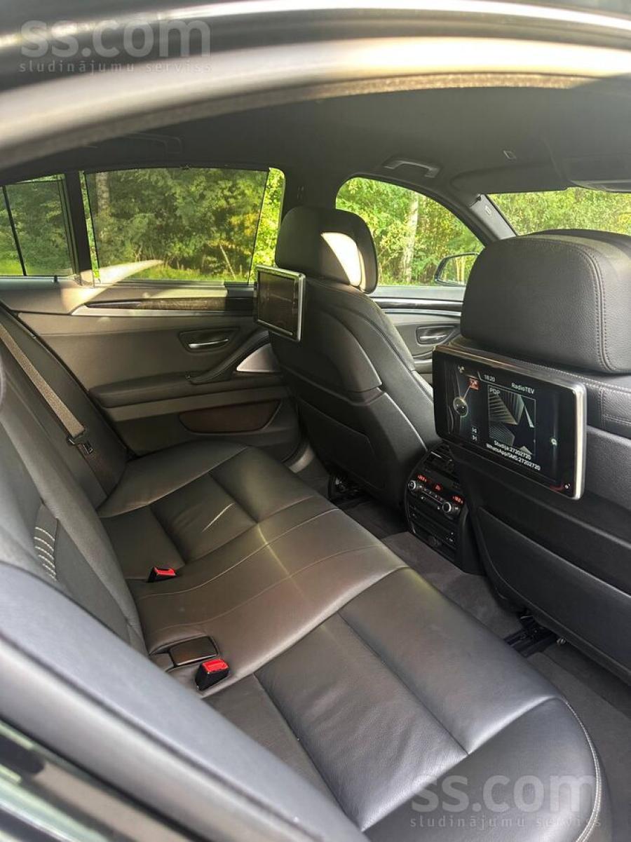 Melns BMW 530 2014 Rīga, ar dzinēja tilpumu 3.00 L un nobraukumu 257 tūkst. km par 14500 €, foto 15 vietnē AUTOMOTO.COM.LV