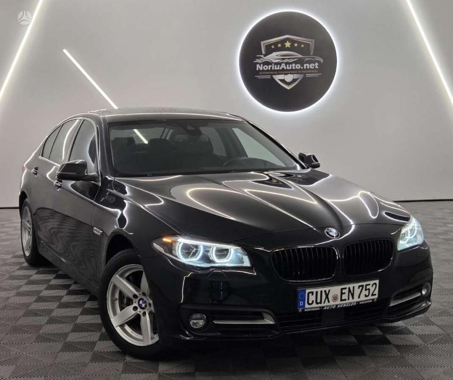 Melns BMW 530 2015 Marijampole, ar dzinēja tilpumu 2.99 L un nobraukumu 275 tūkst. km par 13999 €, foto 1 vietnē AUTOMOTO.COM.LV