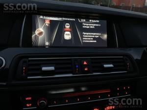 Black BMW 530 2015 in Riga, with an engine capacity of 3.00 L and mileage of 0 thousand km for 13200 €, photo 5 on AUTOMOTO.COM.LV