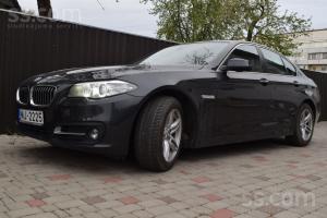 Black BMW 530 2015 in Riga, with an engine capacity of 3.00 L and mileage of 0 thousand km for 13200 €, photo 16 on AUTOMOTO.COM.LV
