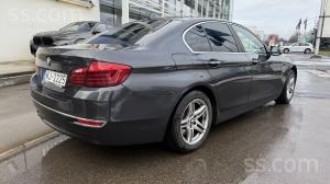 Black BMW 530 2015 in Riga, with an engine capacity of 3.00 L and mileage of 0 thousand km for 13200 €, photo 17 on AUTOMOTO.COM.LV