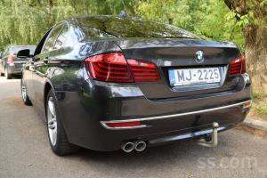 Black BMW 530 2015 in Riga, with an engine capacity of 3.00 L and mileage of 0 thousand km for 13200 €, photo 26 on AUTOMOTO.COM.LV