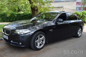 Black BMW 530 2015 in Riga, with an engine capacity of 3.00 L and mileage of 0 thousand km for 13200 €, photo 34 on AUTOMOTO.COM.LV