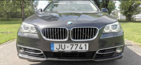 Black BMW 530 2015 in Riga, with an engine capacity of 3.00 L and mileage of 400 thousand km for 13750 €, photo 2 on AUTOMOTO.COM.LV