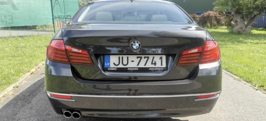 Melns BMW 530 2015 Rīga, ar dzinēja tilpumu 3.00 L un nobraukumu 400 tūkst. km par 13750 €, foto 4 vietnē AUTOMOTO.COM.LV