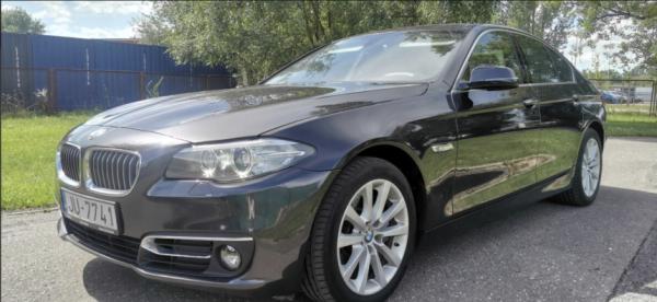 Black BMW 530 2015 in Riga, with an engine capacity of 3.00 L and mileage of 400 thousand km for 13750 €, photo 7 on AUTOMOTO.COM.LV