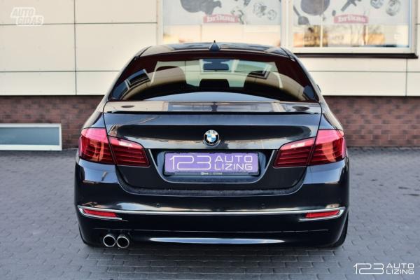 Black BMW 530 2016 in Kretinga, with an engine capacity of 3.00 L and mileage of 290 thousand km for 14499 €, photo 9 on AUTOMOTO.COM.LV