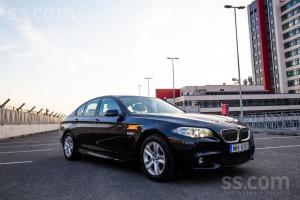 Black BMW 530 2016 in Riga, with an engine capacity of 3.00 L and mileage of 150 thousand km for 15400 €, photo  on AUTOMOTO.COM.LV