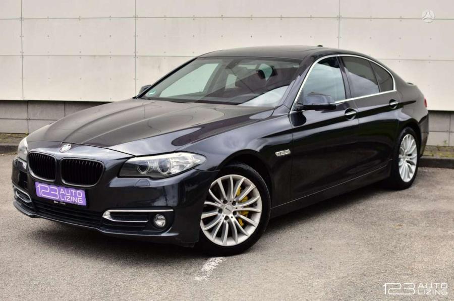 Black BMW 530 2016 in Kretinga, with an engine capacity of 3.00 L and mileage of 290 thousand km for 12750 €, photo 1 on AUTOMOTO.COM.LV