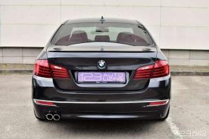 Black BMW 530 2016 in Kretinga, with an engine capacity of 3.00 L and mileage of 290 thousand km for 12750 €, photo 10 on AUTOMOTO.COM.LV