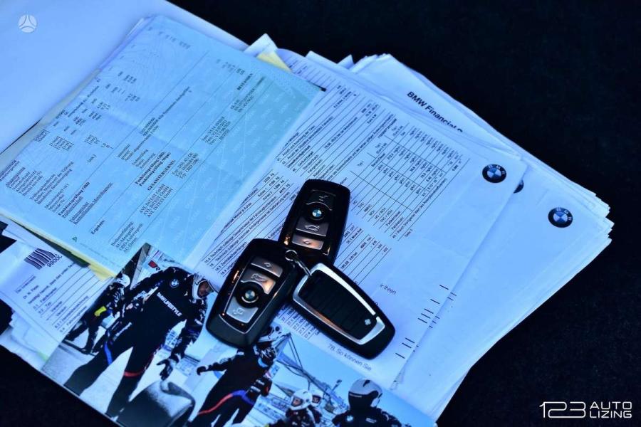 Black BMW 530 2016 in Kretinga, with an engine capacity of 3.00 L and mileage of 290 thousand km for 12750 €, photo 17 on AUTOMOTO.COM.LV