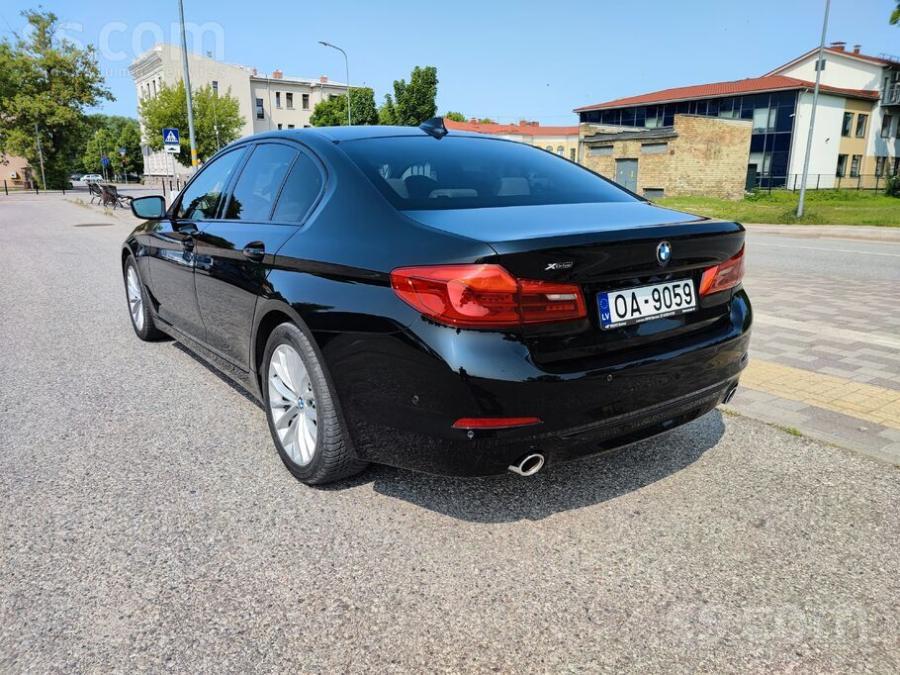 Melns BMW 530 2017 Jelgava, ar dzinēja tilpumu 3.00 L un nobraukumu 0 tūkst. km par 19950 €, foto 3 vietnē AUTOMOTO.COM.LV