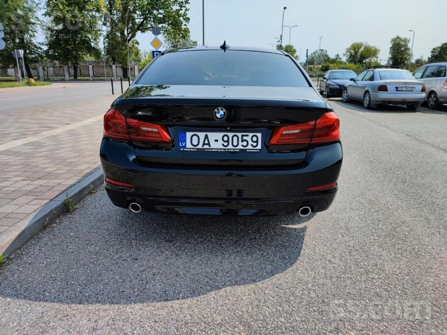 Melns BMW 530 2017 Jelgava, ar dzinēja tilpumu 3.00 L un nobraukumu 0 tūkst. km par 19950 €, foto 4 vietnē AUTOMOTO.COM.LV