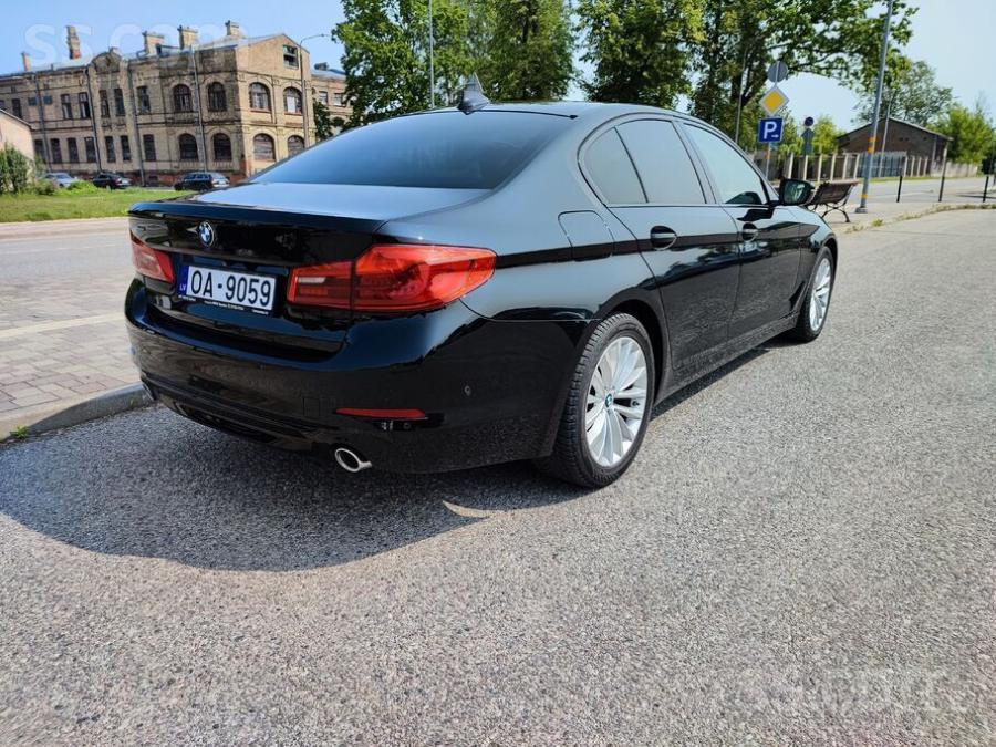 Melns BMW 530 2017 Jelgava, ar dzinēja tilpumu 3.00 L un nobraukumu 0 tūkst. km par 19950 €, foto 5 vietnē AUTOMOTO.COM.LV