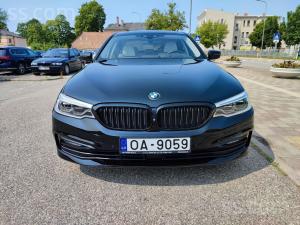 Melns BMW 530 2017 Jelgava, ar dzinēja tilpumu 3.00 L un nobraukumu 0 tūkst. km par 19950 €, foto 8 vietnē AUTOMOTO.COM.LV
