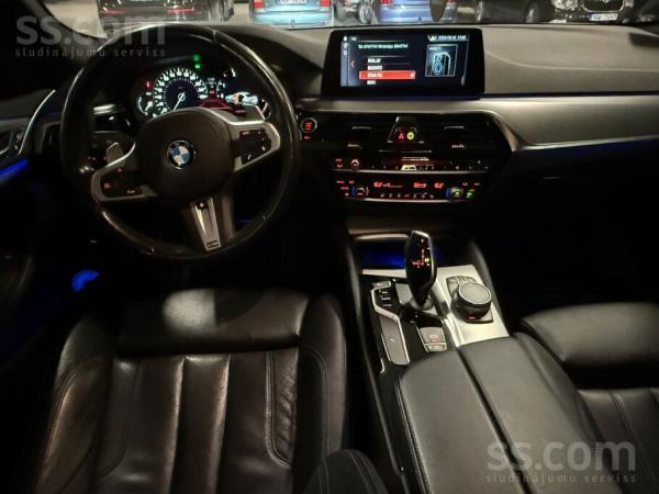 Melns BMW 530 2017 Rīga, ar dzinēja tilpumu 3.00 L un nobraukumu 90 tūkst. km par 28000 €, foto 6 vietnē AUTOMOTO.COM.LV