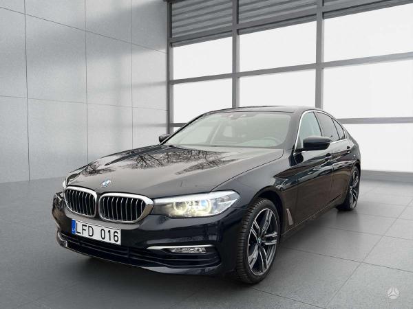 Black BMW 530 2017 in Kaunas, with an engine capacity of 2.99 L and mileage of 166 thousand km for 12900 €, photo 1 on AUTOMOTO.COM.LV