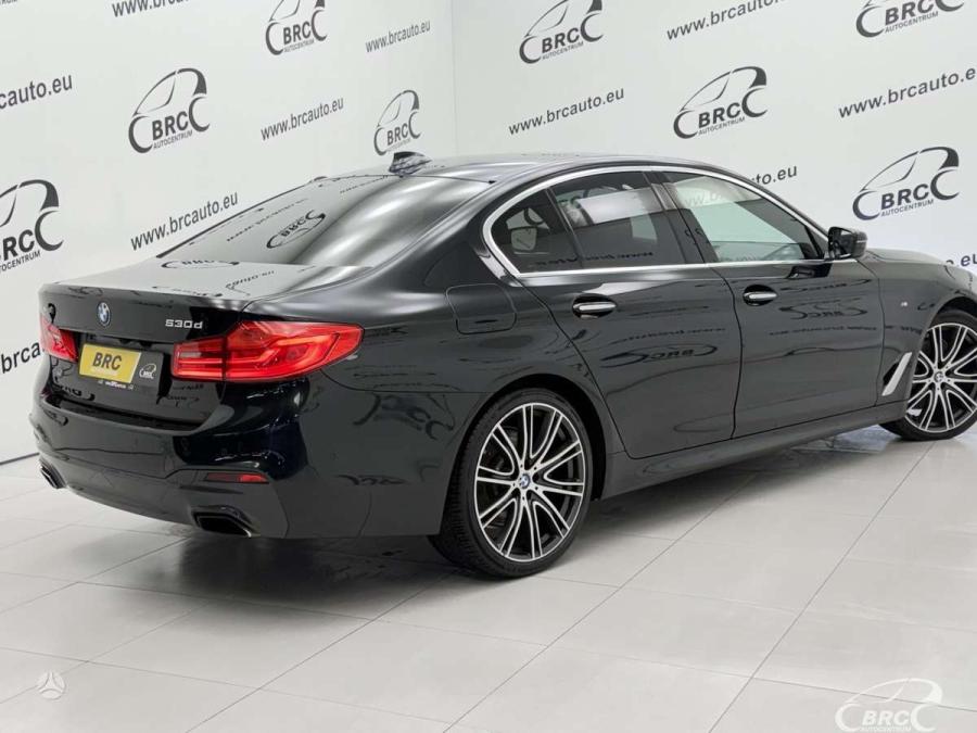 Melns BMW 530 2017 Viļņa, ar dzinēja tilpumu 2.99 L un nobraukumu 321 tūkst. km par 16900 €, foto 3 vietnē AUTOMOTO.COM.LV