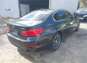 Black BMW 530 2017 in Vilnius, with an engine capacity of 2.00 L and mileage of 185 thousand km for 12500 €, photo 10 on AUTOMOTO.COM.LV