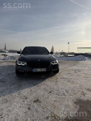 Melns BMW 530 2017 Jelgava, ar dzinēja tilpumu 2.00 L un nobraukumu 186 tūkst. km par 24000 €, foto  vietnē AUTOMOTO.COM.LV
