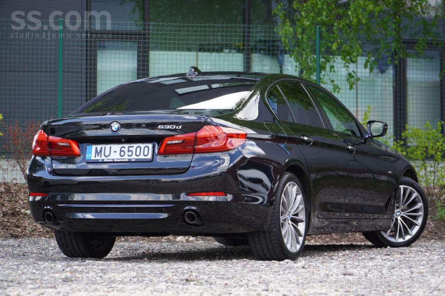 Melns BMW 530 2017 Rīga, ar dzinēja tilpumu 3.00 L un nobraukumu 146 tūkst. km par 23990 €, foto 10 vietnē AUTOMOTO.COM.LV