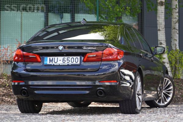 Melns BMW 530 2017 Rīga, ar dzinēja tilpumu 3.00 L un nobraukumu 146 tūkst. km par 23990 €, foto 10 vietnē AUTOMOTO.COM.LV