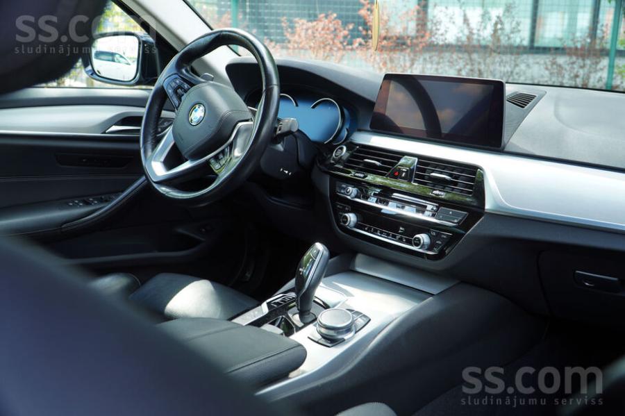 Melns BMW 530 2017 Rīga, ar dzinēja tilpumu 3.00 L un nobraukumu 146 tūkst. km par 23990 €, foto 15 vietnē AUTOMOTO.COM.LV