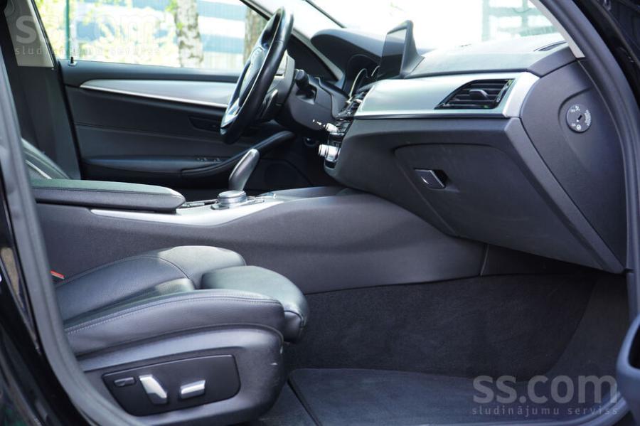 Melns BMW 530 2017 Rīga, ar dzinēja tilpumu 3.00 L un nobraukumu 146 tūkst. km par 23990 €, foto 16 vietnē AUTOMOTO.COM.LV