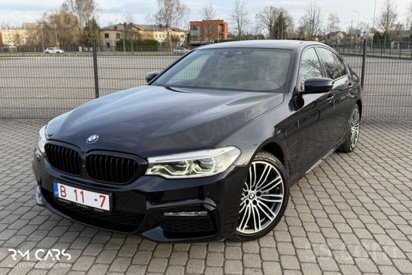 Melns BMW 530 2017 Jelgava, ar dzinēja tilpumu 2.00 L un nobraukumu 0 tūkst. km par 20950 €, foto 2 vietnē AUTOMOTO.COM.LV