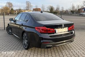 Black BMW 530 2017 in Jelgava, with an engine capacity of 2.00 L and mileage of 0 thousand km for 20950 €, photo 4 on AUTOMOTO.COM.LV