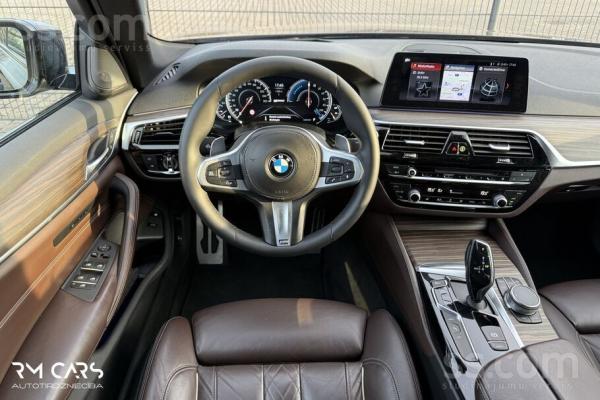 Melns BMW 530 2017 Jelgava, ar dzinēja tilpumu 2.00 L un nobraukumu 0 tūkst. km par 20950 €, foto 10 vietnē AUTOMOTO.COM.LV