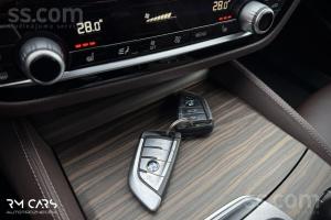 Black BMW 530 2017 in Jelgava, with an engine capacity of 2.00 L and mileage of 0 thousand km for 20950 €, photo 25 on AUTOMOTO.COM.LV