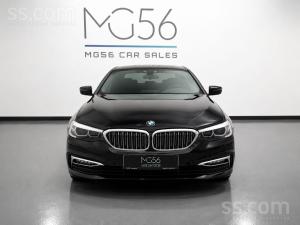 Black BMW 530 2017 in Riga, with an engine capacity of 2.00 L and mileage of 225 thousand km for 15990 €, photo 3 on AUTOMOTO.COM.LV