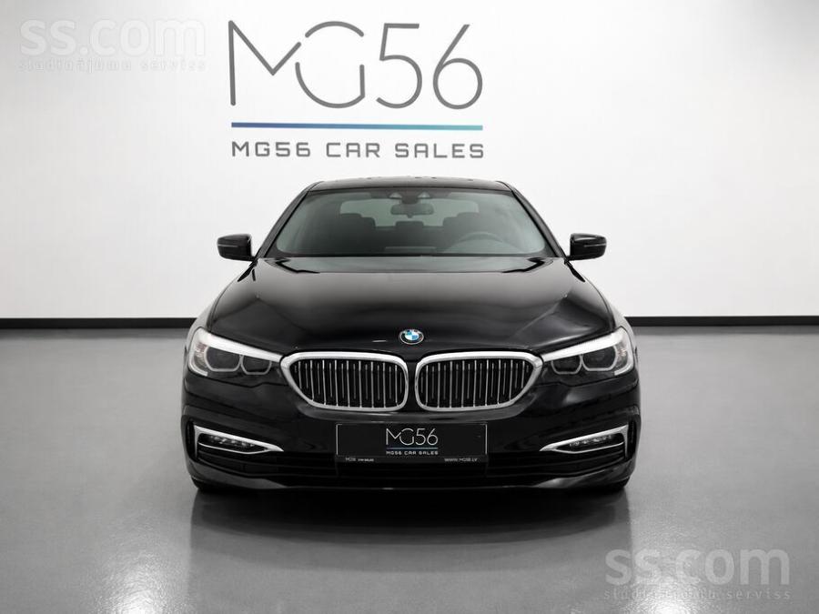 Black BMW 530 2017 in Riga, with an engine capacity of 2.00 L and mileage of 225 thousand km for 15990 €, photo 3 on AUTOMOTO.COM.LV
