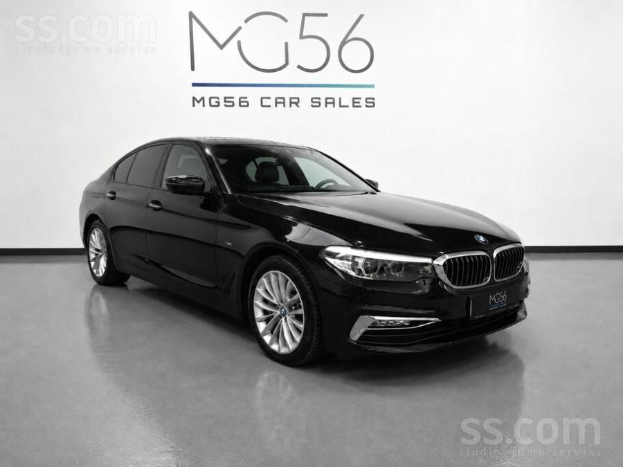 Black BMW 530 2017 in Riga, with an engine capacity of 2.00 L and mileage of 225 thousand km for 15990 €, photo 4 on AUTOMOTO.COM.LV