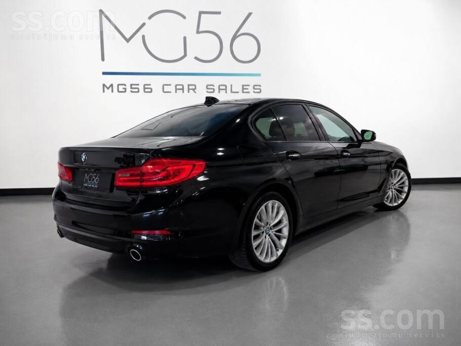 Black BMW 530 2017 in Riga, with an engine capacity of 2.00 L and mileage of 225 thousand km for 15990 €, photo 5 on AUTOMOTO.COM.LV