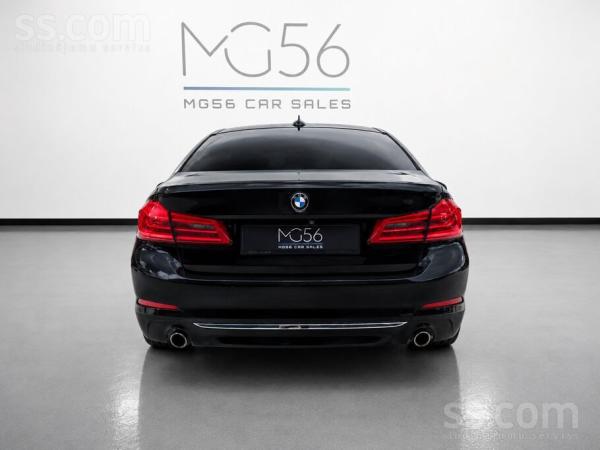 Black BMW 530 2017 in Riga, with an engine capacity of 2.00 L and mileage of 225 thousand km for 15990 €, photo 5 on AUTOMOTO.COM.LV