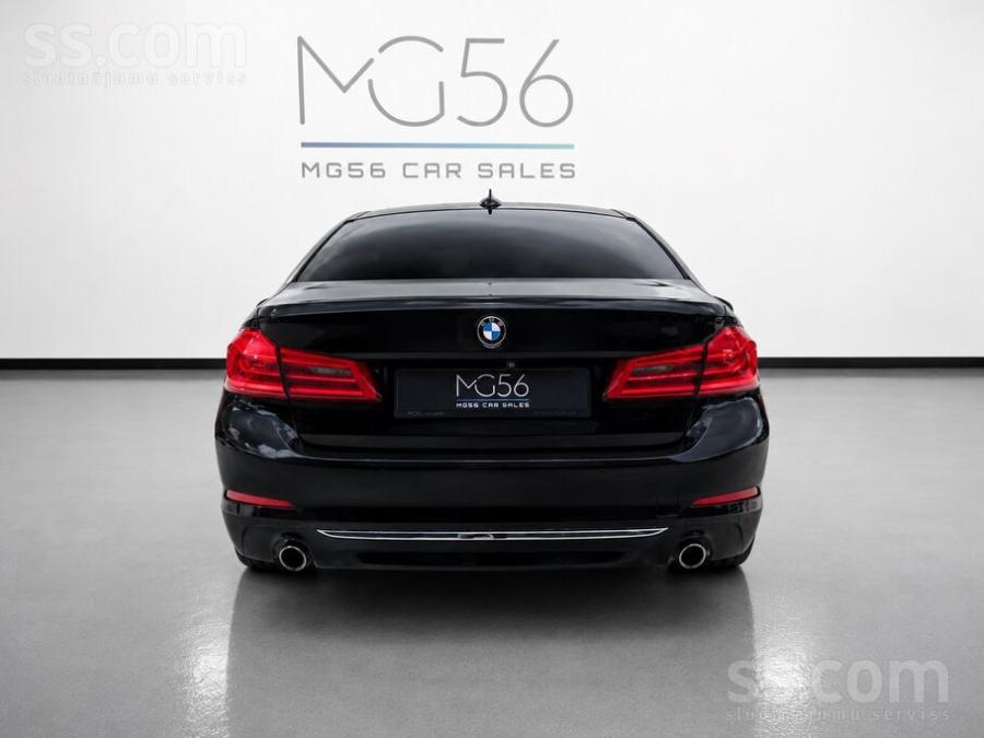 Black BMW 530 2017 in Riga, with an engine capacity of 2.00 L and mileage of 225 thousand km for 15990 €, photo 6 on AUTOMOTO.COM.LV