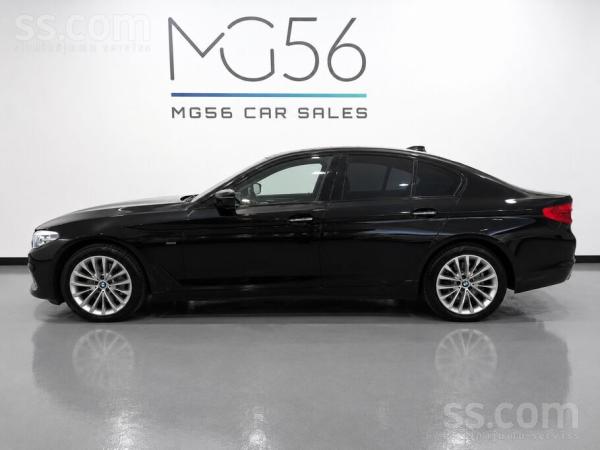 Black BMW 530 2017 in Riga, with an engine capacity of 2.00 L and mileage of 225 thousand km for 15990 €, photo 7 on AUTOMOTO.COM.LV